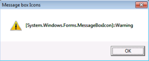 How to show a message box with windows powershell