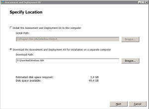 Windows: Offline installation of Windows Assessment and Deployment Kit ...