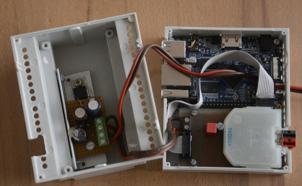 EIB/KNX: KNXNet/IP Gateway with calimero server